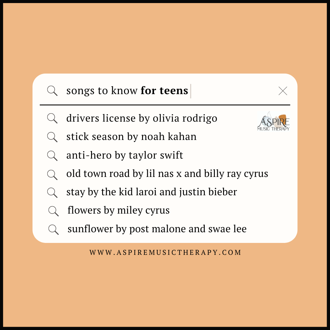 Song Recommendations for Every Music Therapist to Know — Aspire Music ...