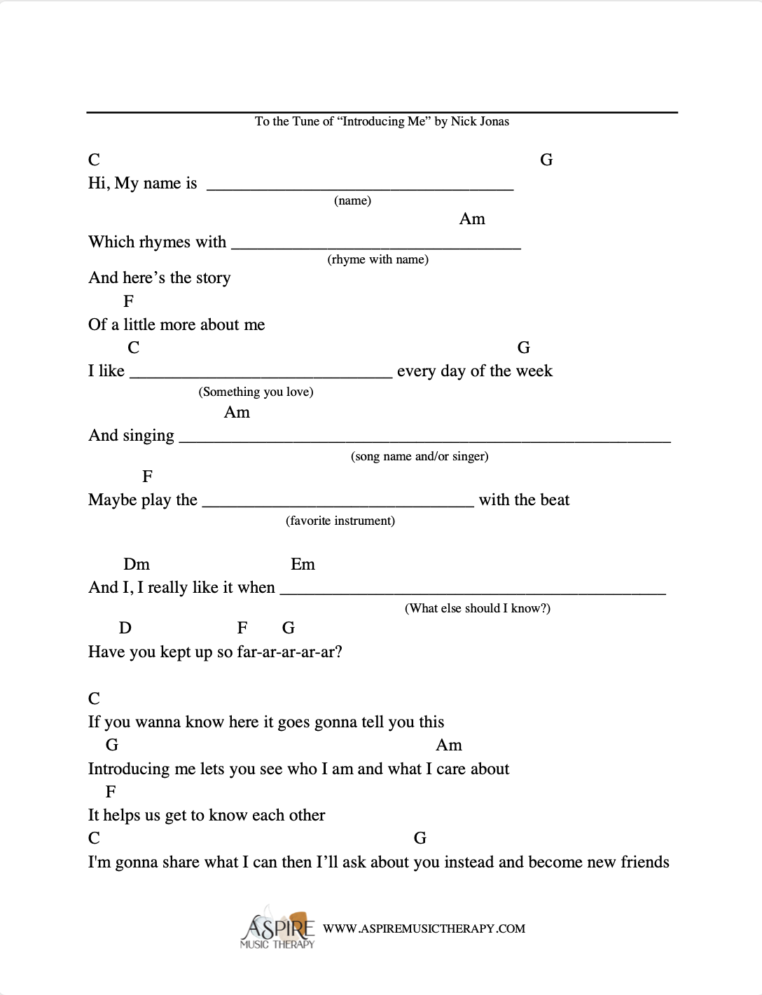 Communication in Music Therapy: Interventions and Ideas — Aspire Music ...