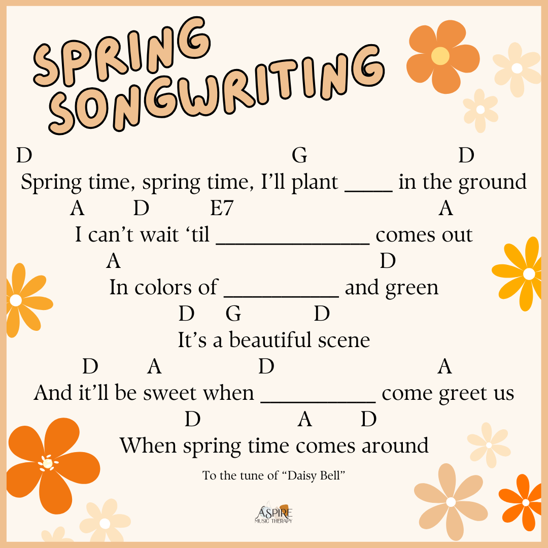 Spring Music Ideas and Resources for Music Therapists — Aspire Music ...
