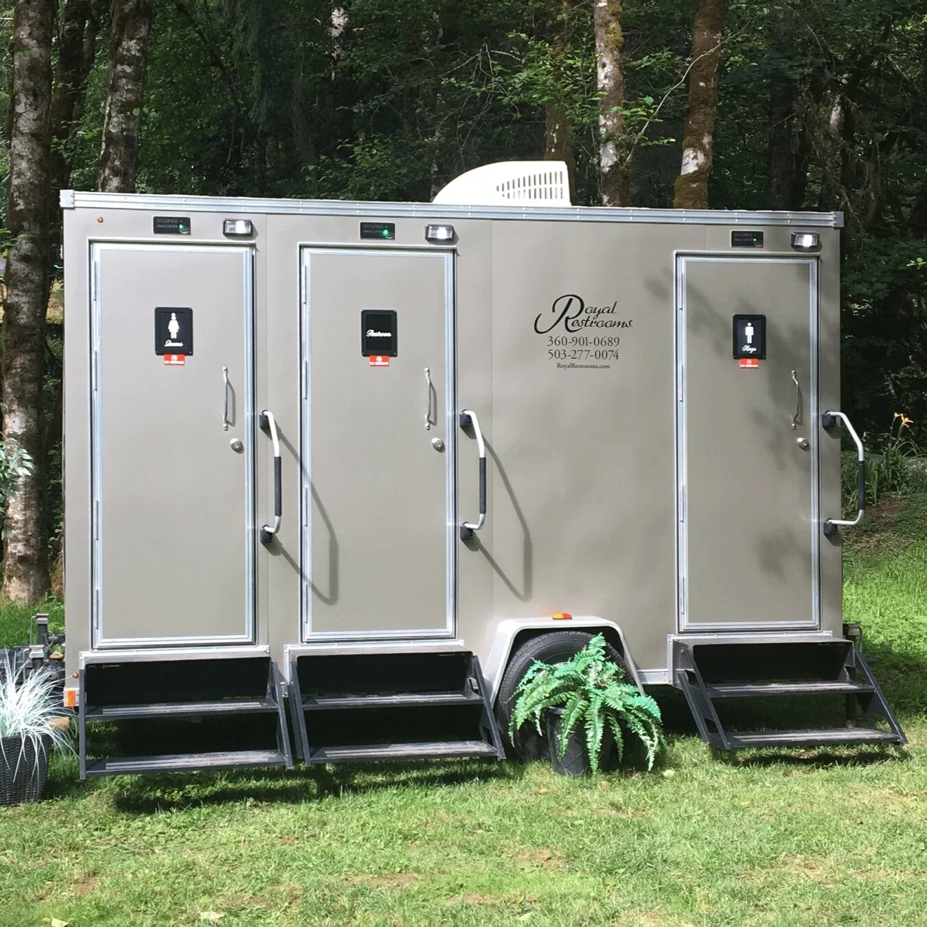 Three Stall Trailers — Royal Restrooms of Oregon