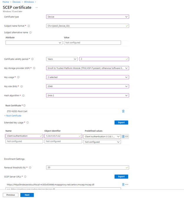 NDES and SCEP for Intune: Part 4 — Rubix