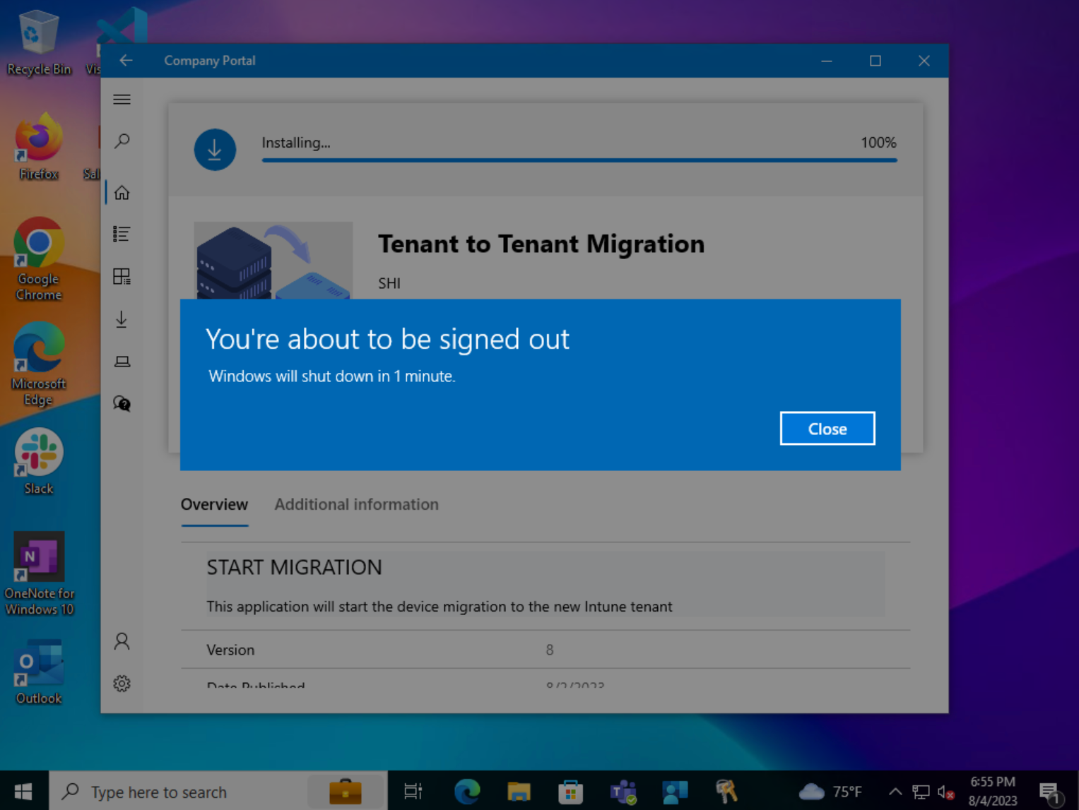 Tenant to Tenant Intune Device Migration Part 7: Go Time — Rubix