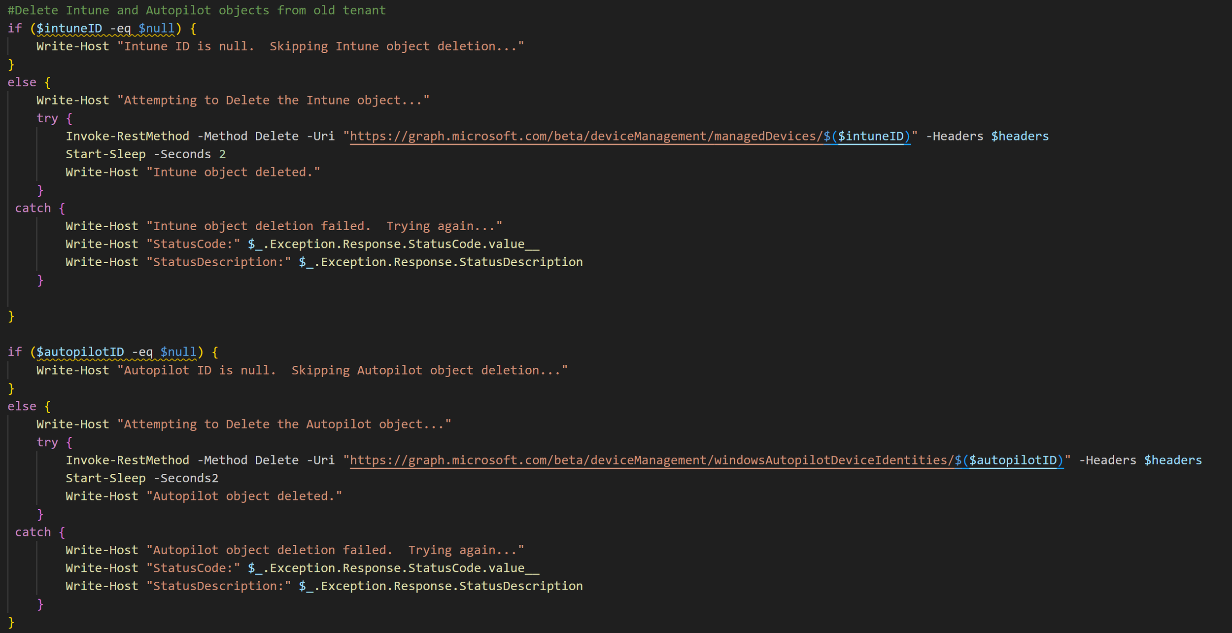 Tenant to Tenant Intune Device Migration Part 1: The Orchestrator — Rubix