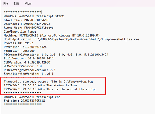 PowerShell Best Practices for Intune: Logging | QSOL IT