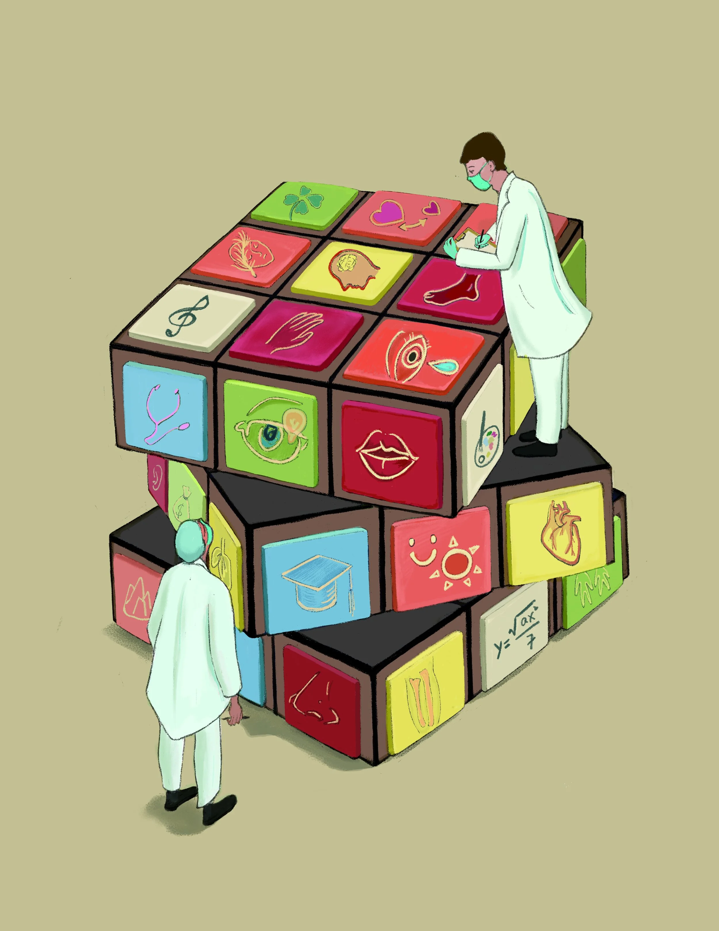 Illustrations by Xinyi Shen – Babylon Burning Media Center