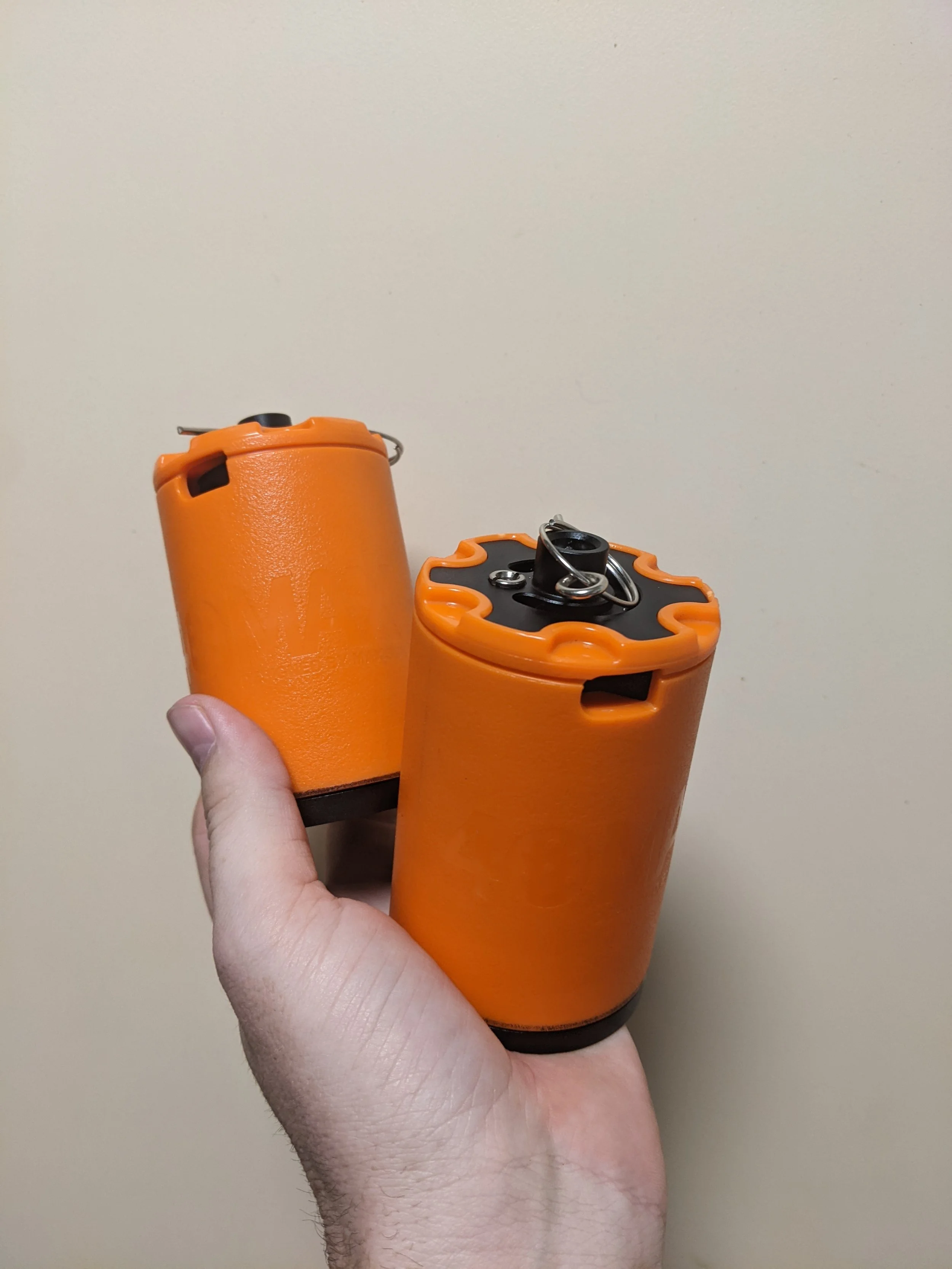 Green Gas Powered 40mm Grenade Shell by 40 Max — Urban Gelball