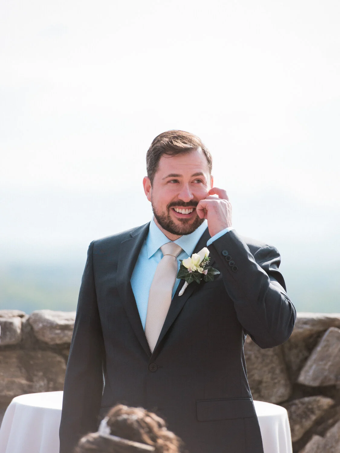 Jackie + Michael | Intimate Grove Park Inn Wedding | Sunset Terrace ...