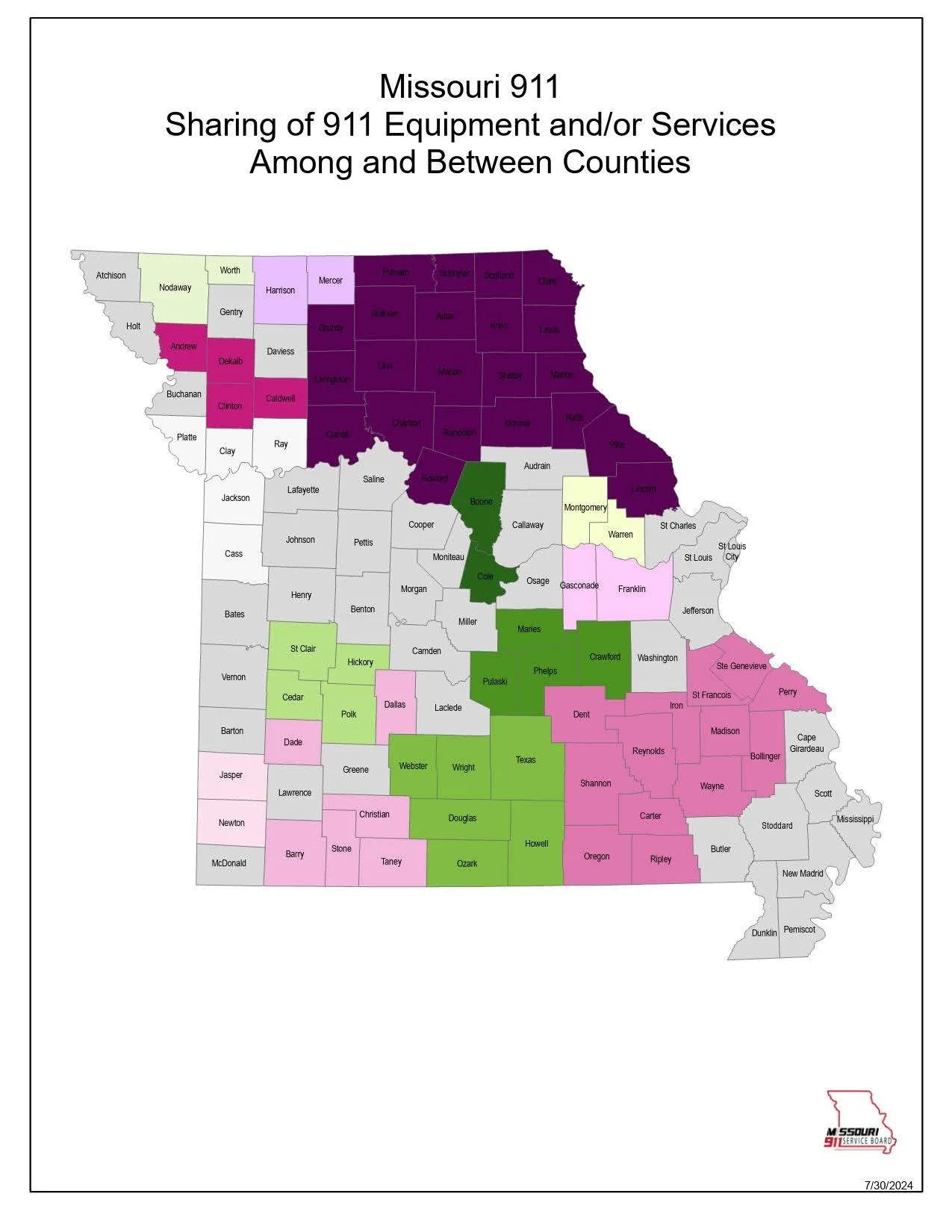 missouri 911 service Board — Missouri 911 Service Board