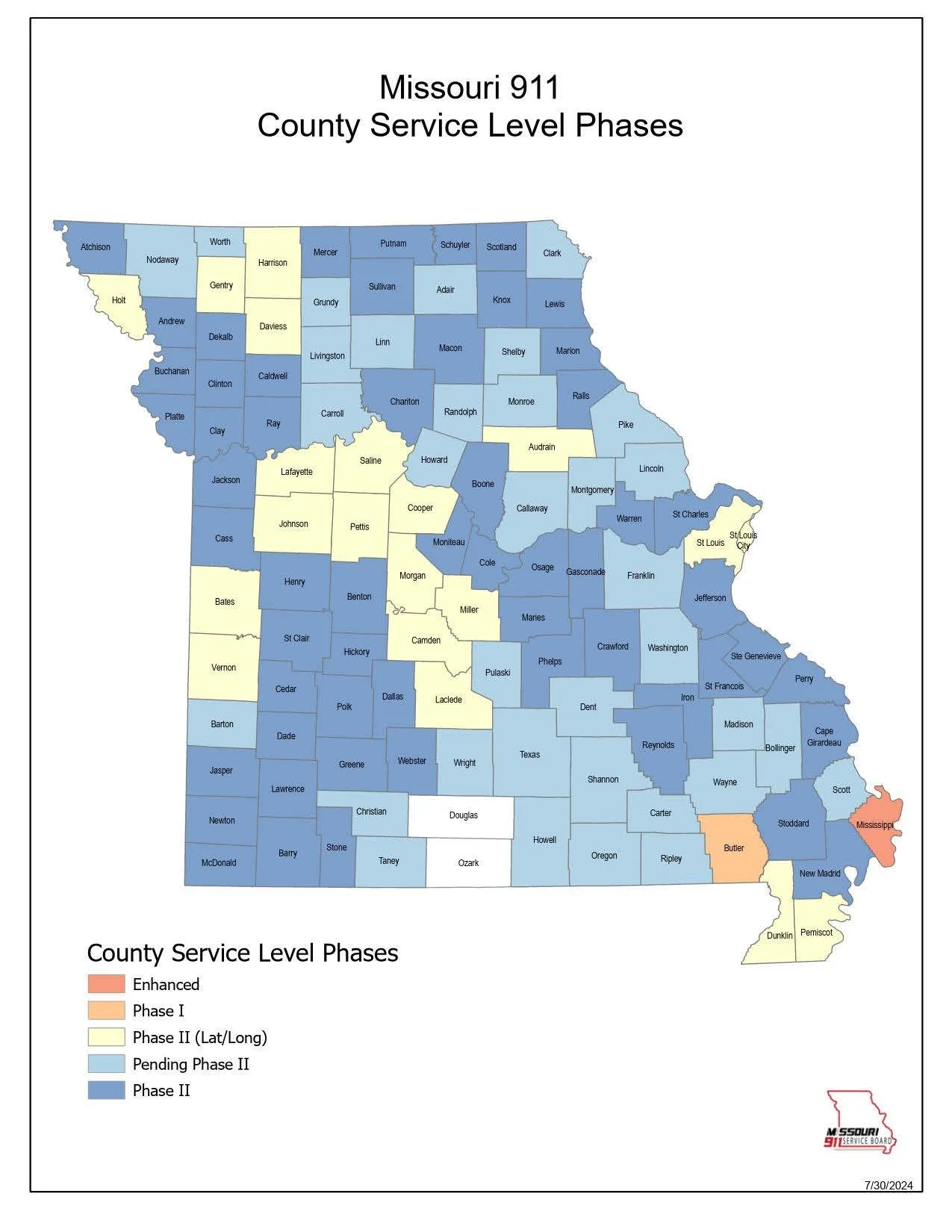 missouri 911 service Board — Missouri 911 Service Board