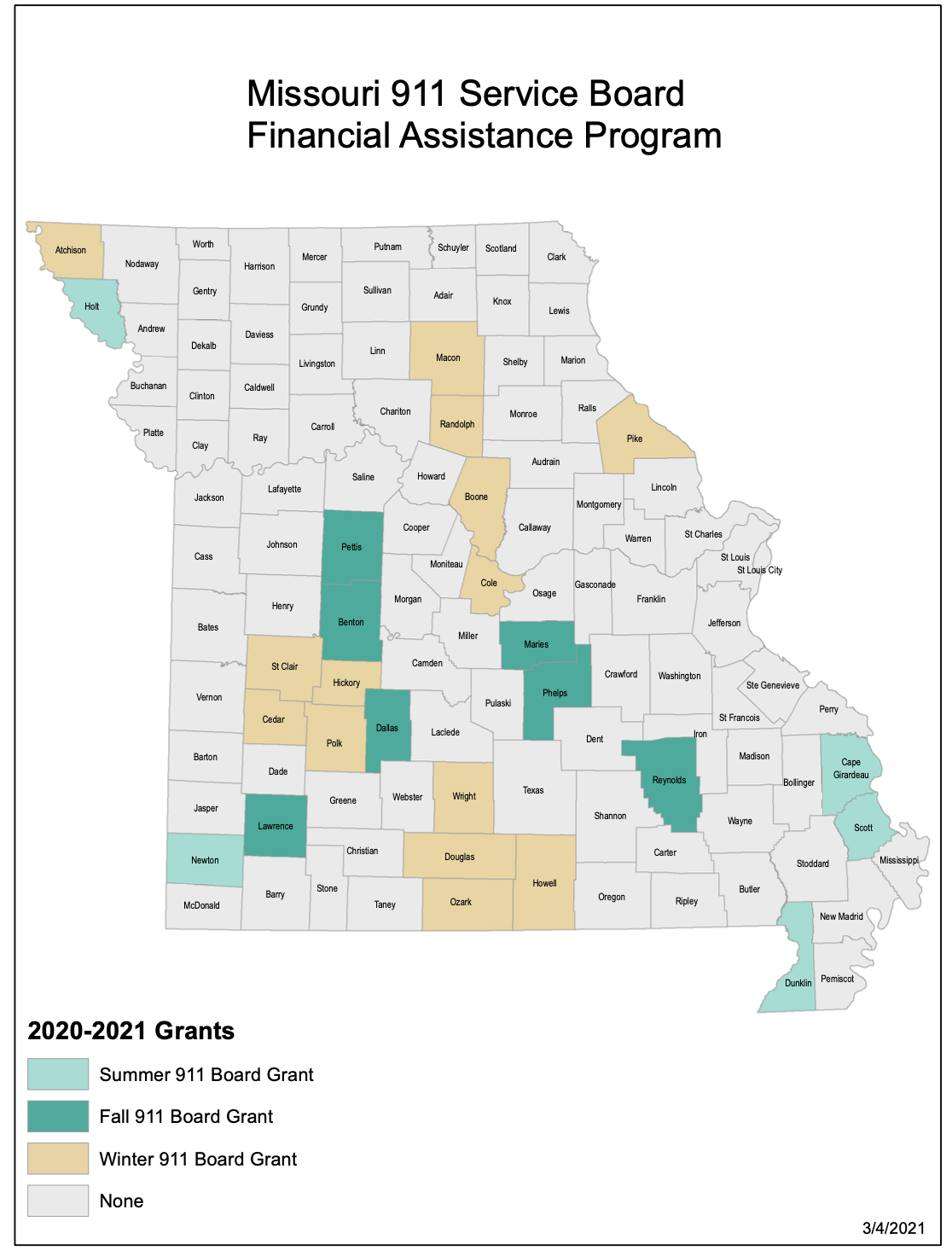 missouri 911 service Board — Missouri 911 Service Board