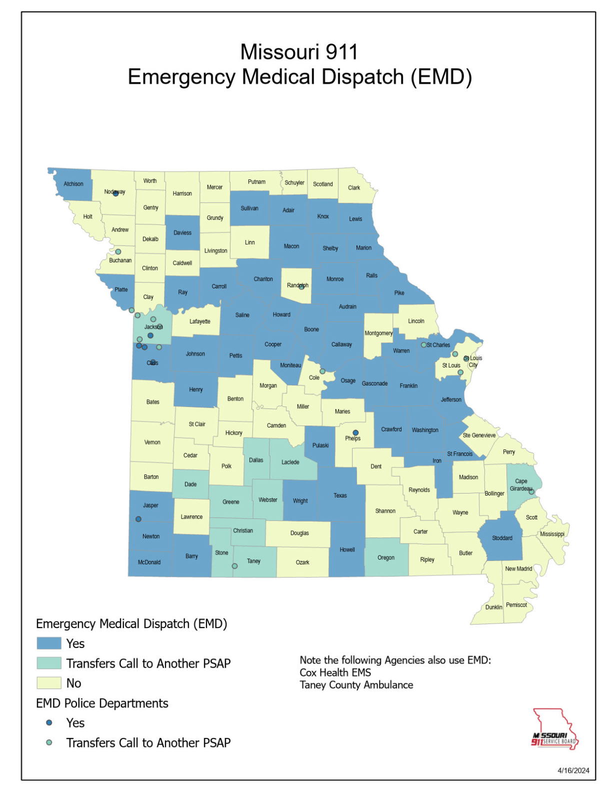 missouri 911 service Board — Missouri 911 Service Board