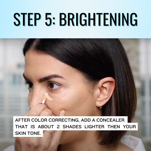 How to Cover Up Under Eye Dark Circles & Stop Concealer from Creasing ...