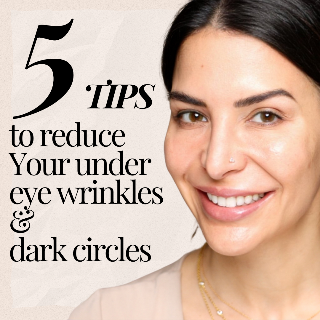 DRAMATICALLY IMPROVE your Under Eye Wrinkles and Dark Circles with ...