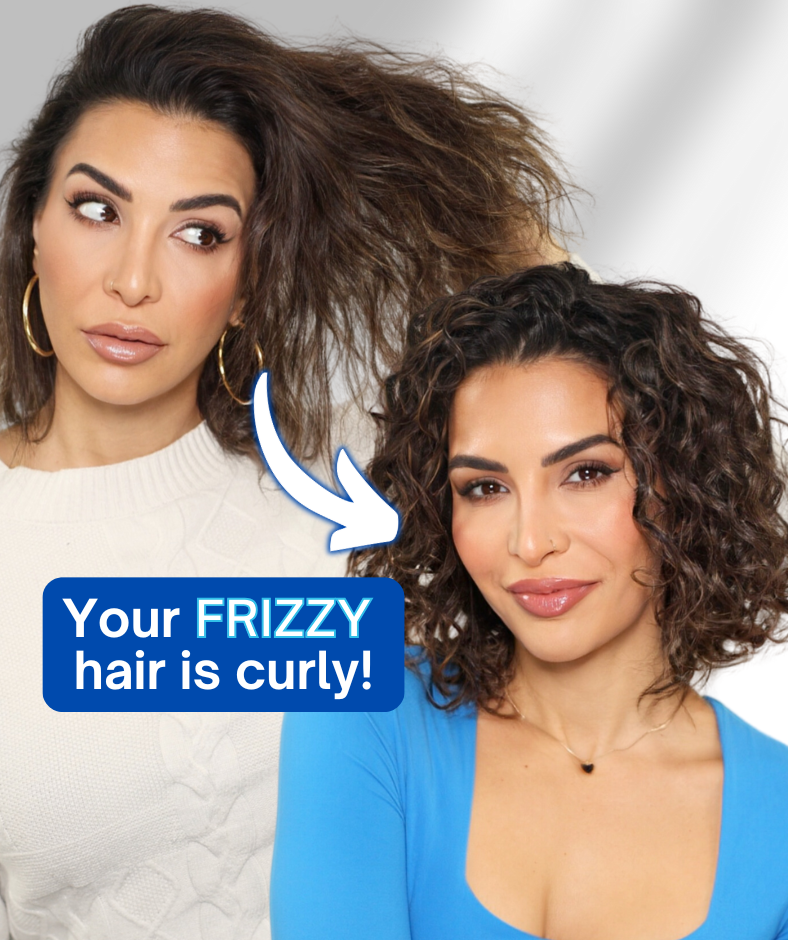 Your FINE FRIZZY Hair Is WAVY/CURLY and you have no idea... — Glam Girl Gabi