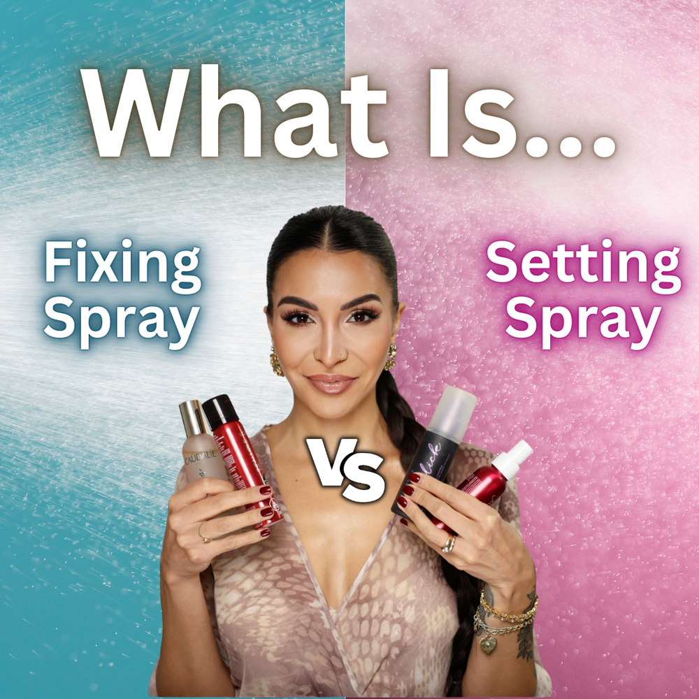What is the difference between Makeup Setting Spray vs. Fixing Spray? Do you need both? — Glam ...