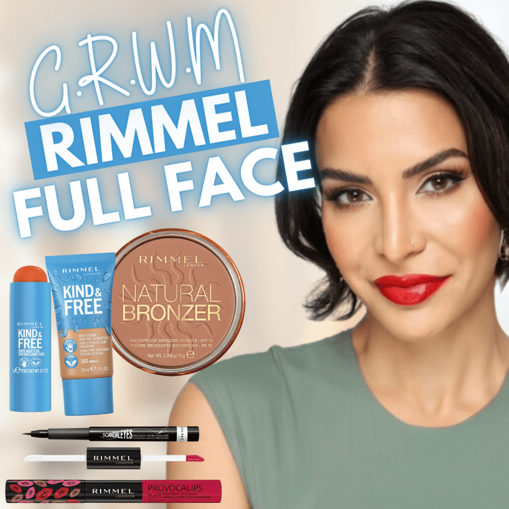 Affordable Makeup GRWM using RIMMEL Products + Live Q&A! — Glam Girl Gabi