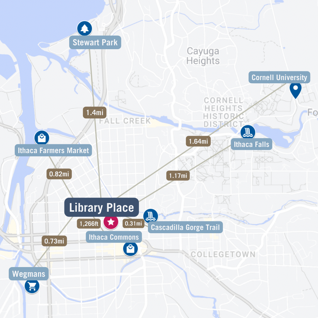 Library Place Ithaca | Luxury Apartments