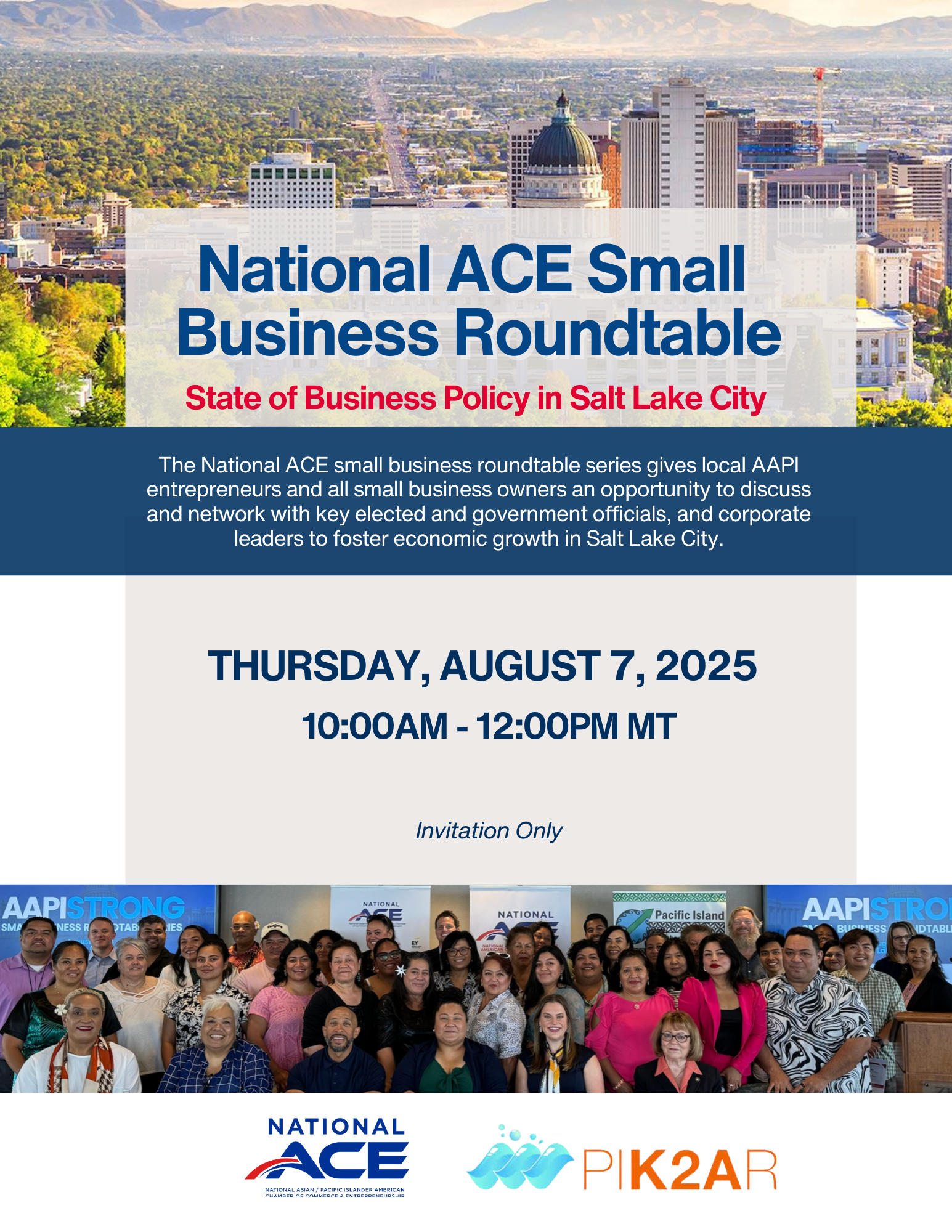 Salt Lake City Small Business Roundtable — National ACE