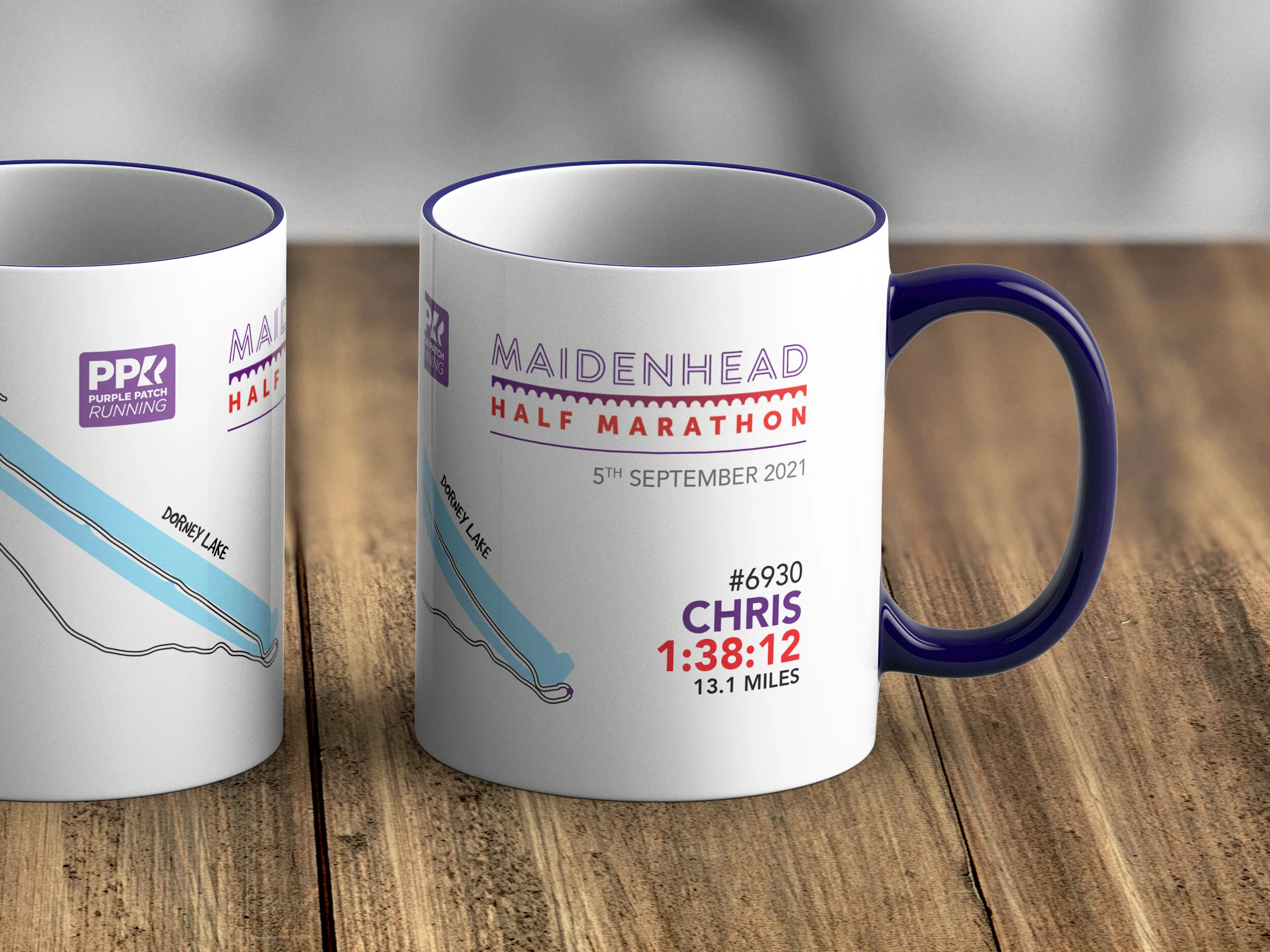 Maidenhead Half Marathon Personalised Mug — Absolute Mug