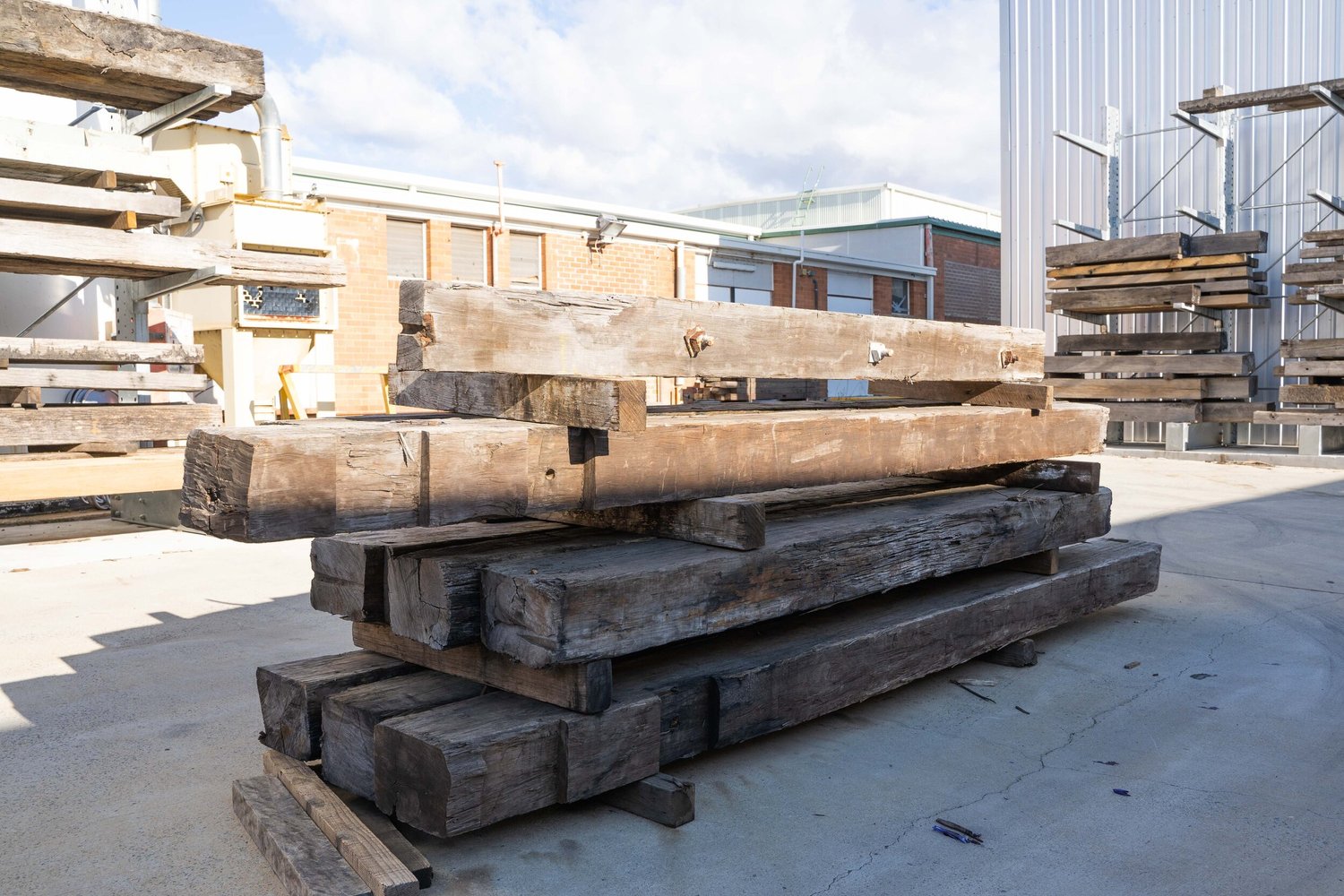 Recycled Timber Posts & Beams - Pergolas, Landscaping + More | Thor's ...