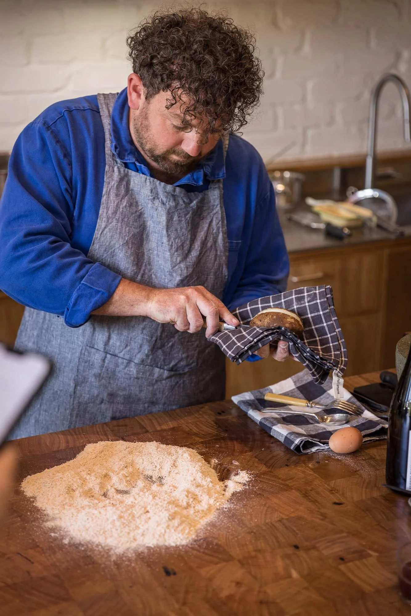 Custom Recycled Timber Butcher's Block Benchtop | Thor's Hammer