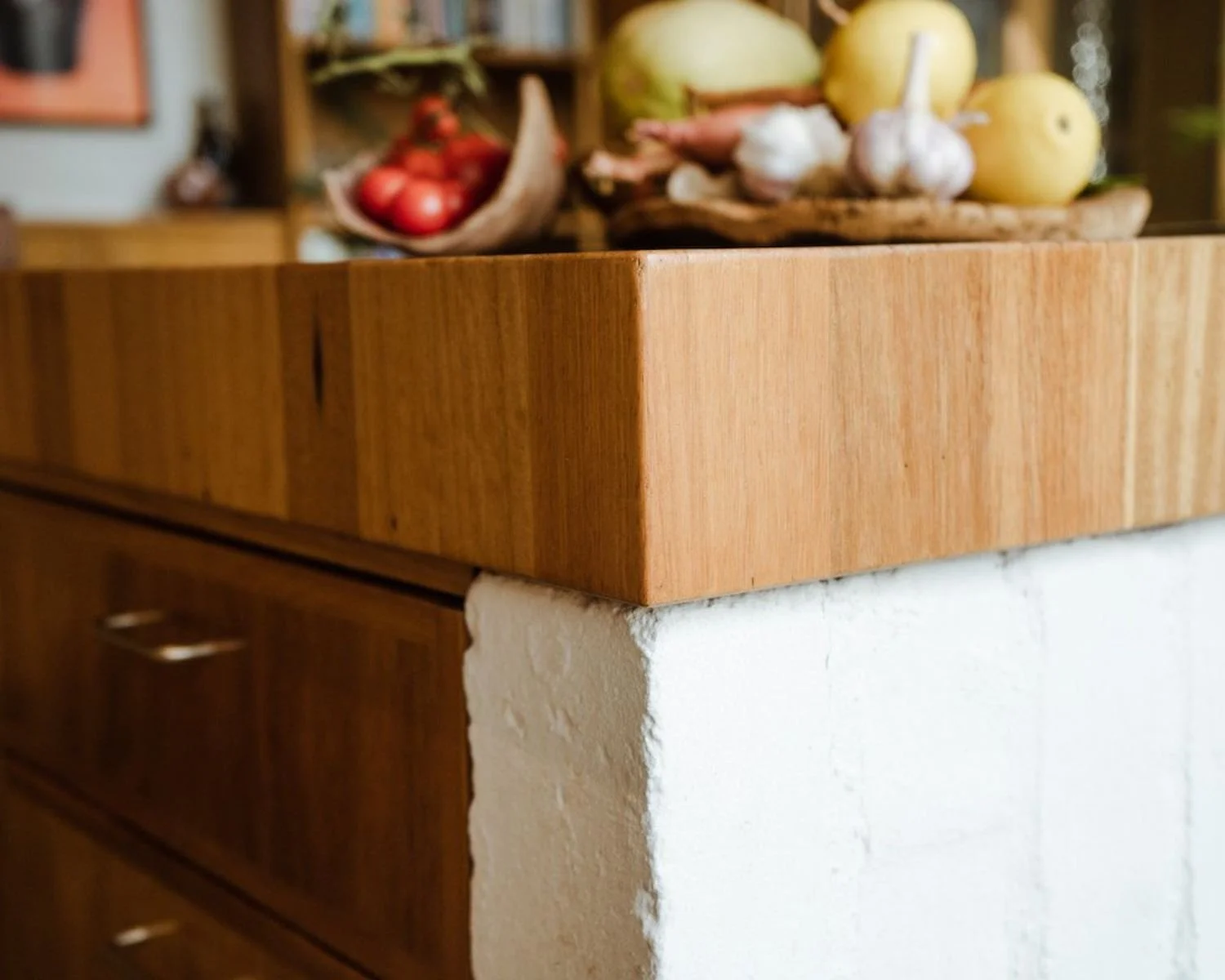Custom Recycled Timber Butcher's Block Benchtop | Thor's Hammer