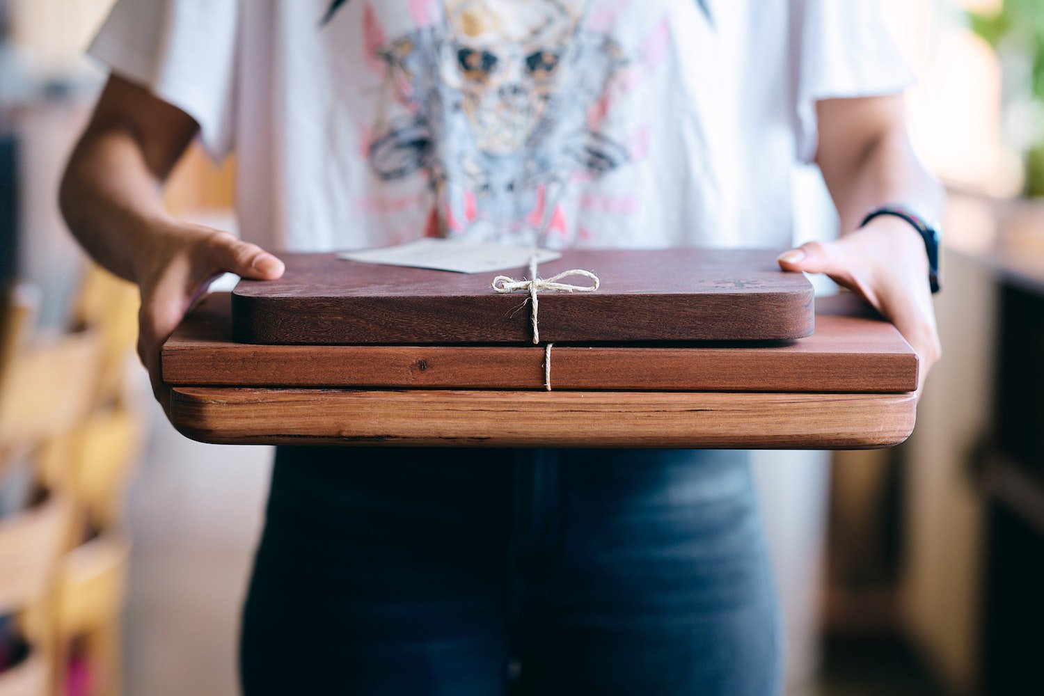 Upcycled Timber Breadboards & Cheeseboards | Thor's Hammer