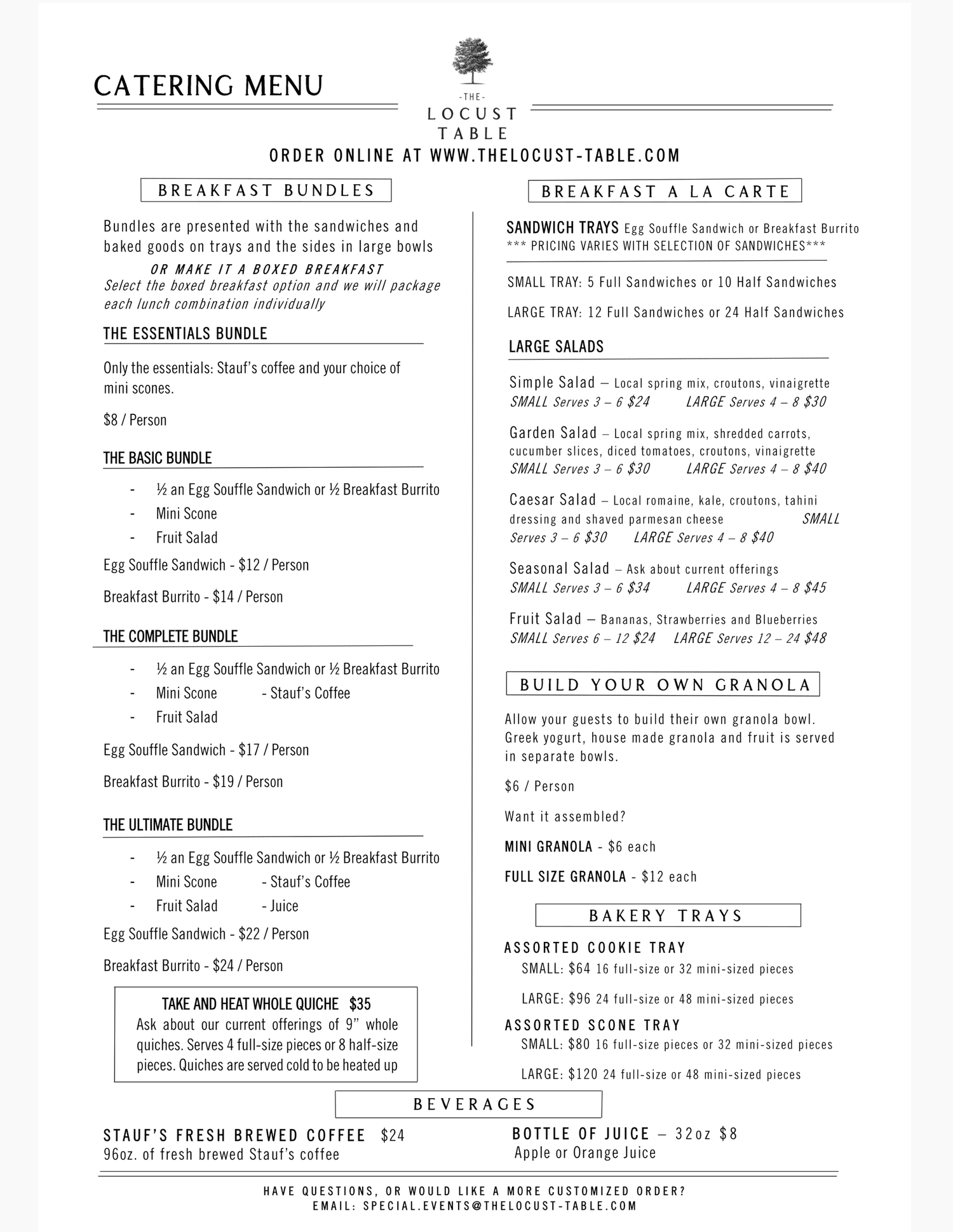 The Locust Table - Powell Neighborhood Cafe