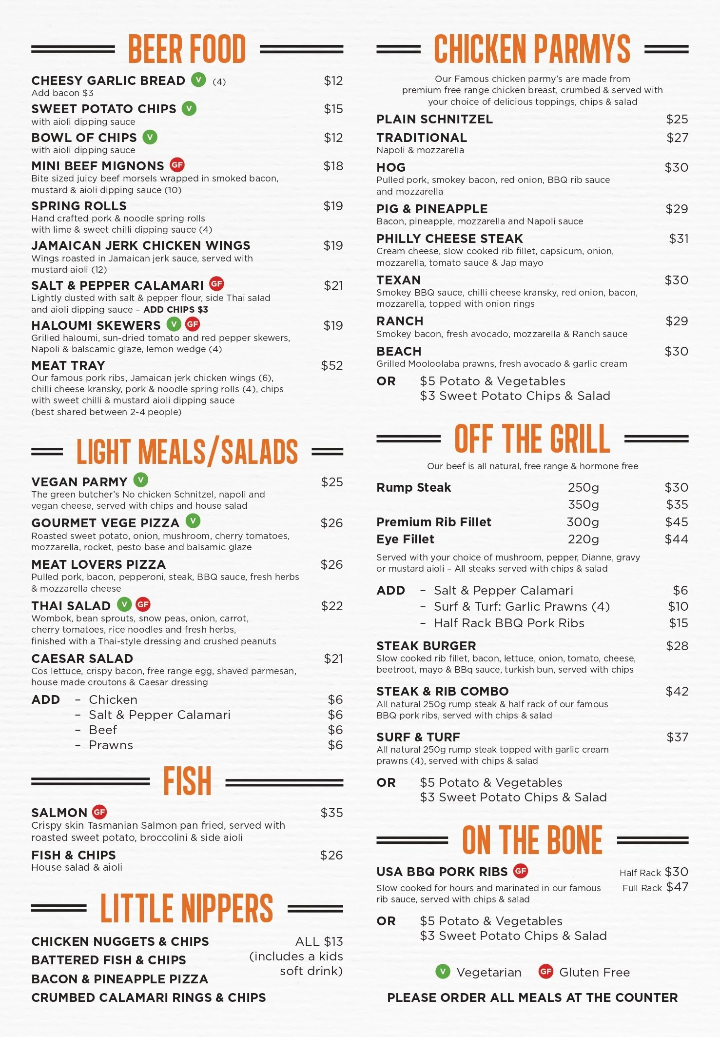 Beach Bar Menu 🍴 Our NEW Menu Has Arrived! 🍴 Get Ready To