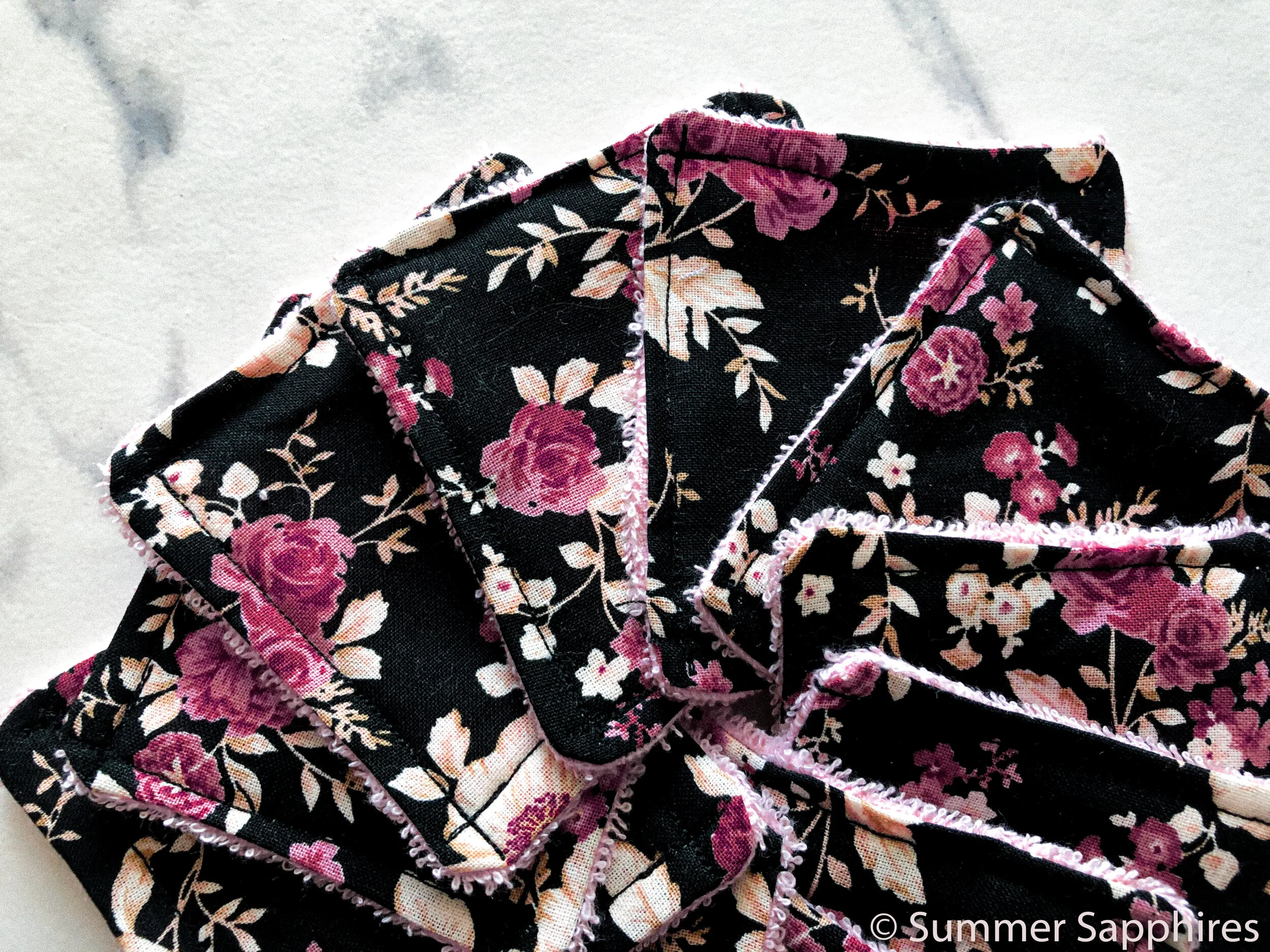 How to Make: Reusable Cotton Squares — Summer Sapphires