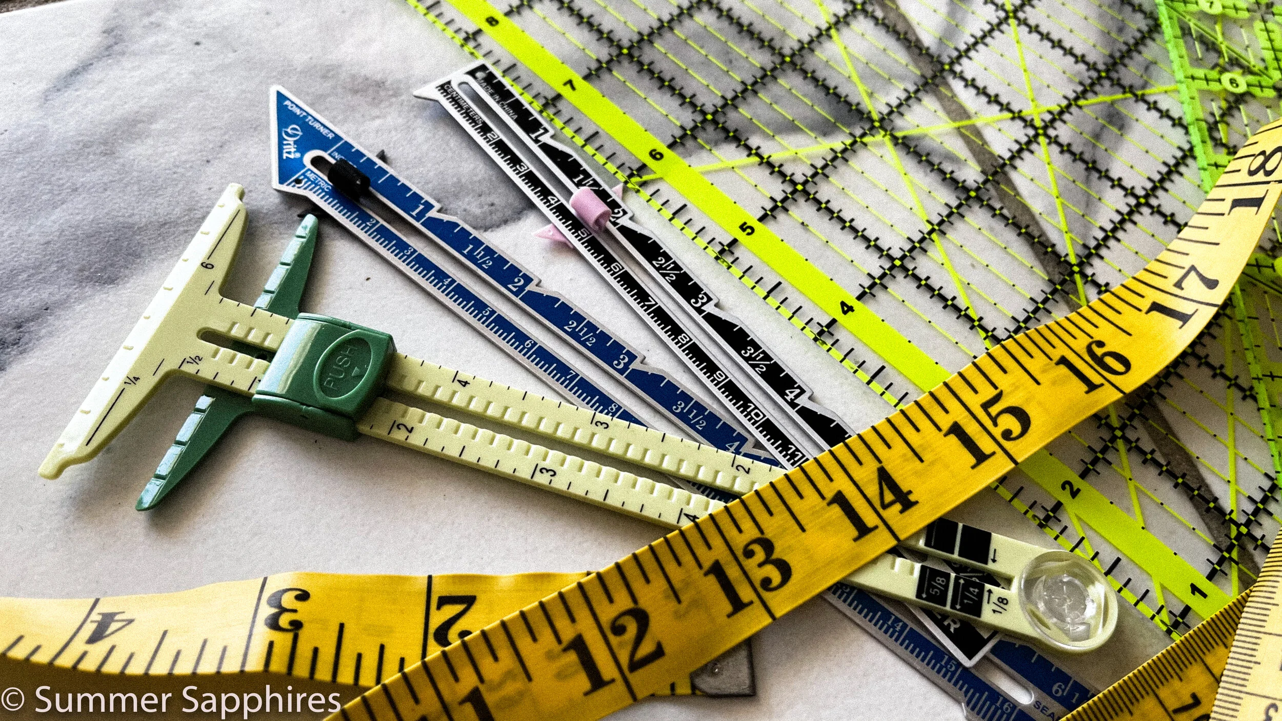 Standard Sewing Kit Supply List — Summer Sapphires