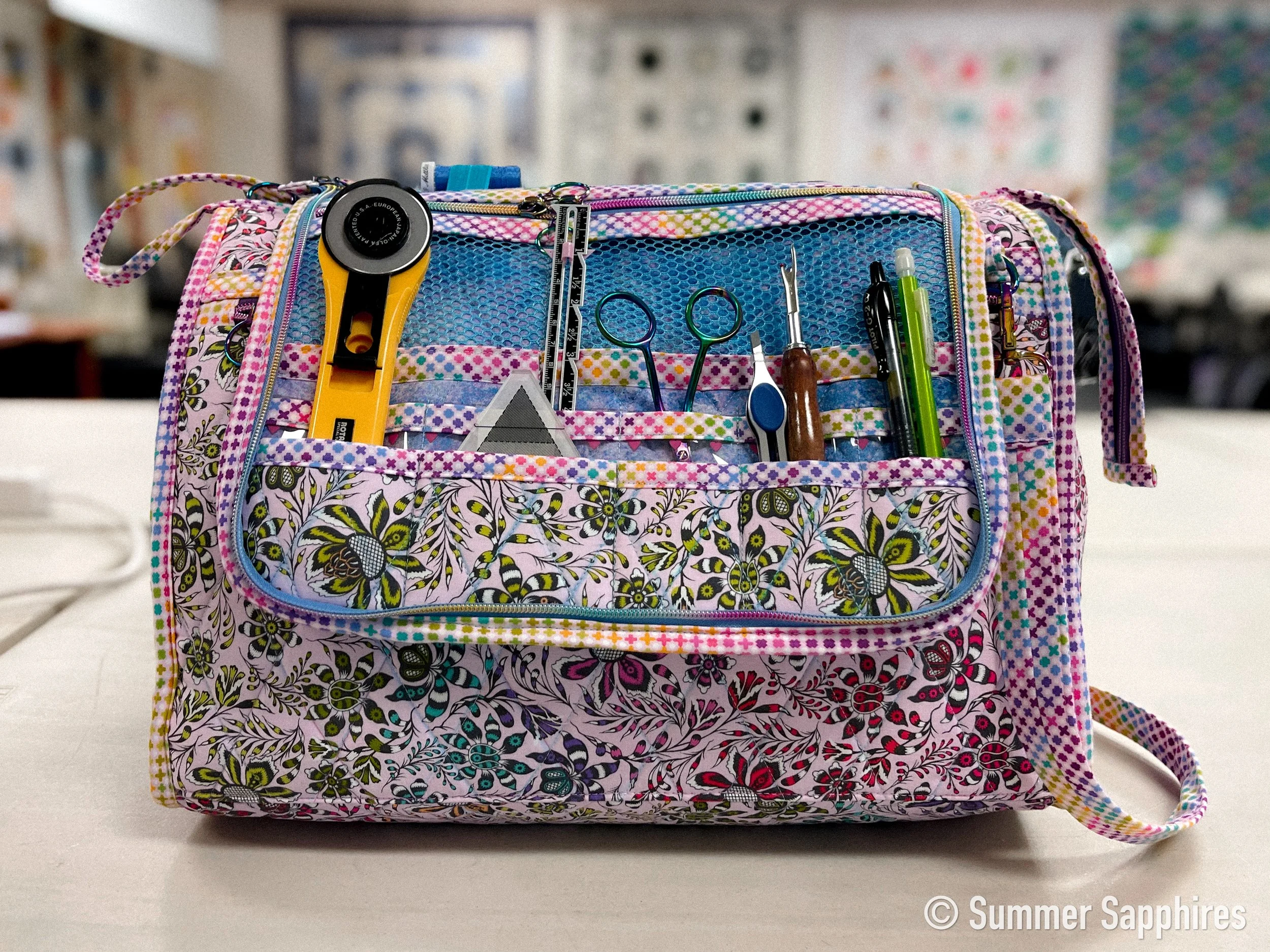 Class Supply List: Running with Scissors Tool Case — Summer Sapphires