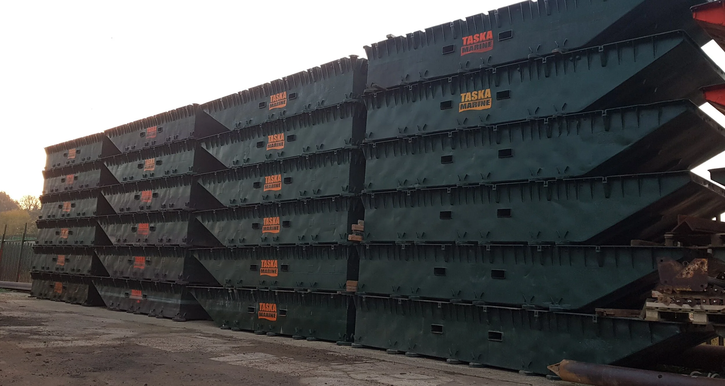 Taska Pontoons - shallow draft, modular nato pontoons for hire — Taska ...