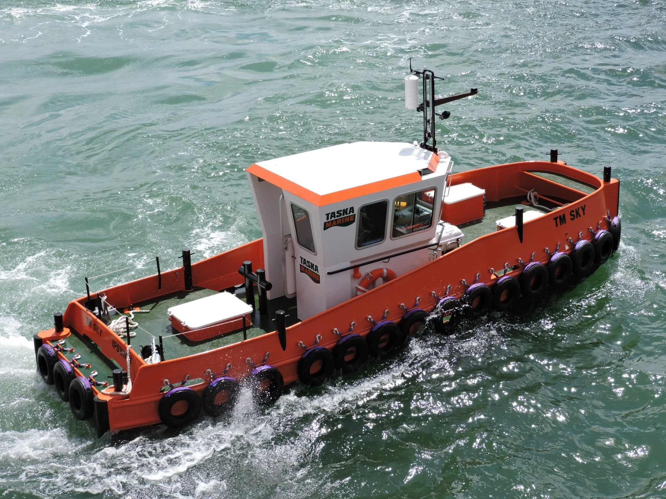 Taska boats - Work boats, safety boats, and dory hire — Taska Marine ...