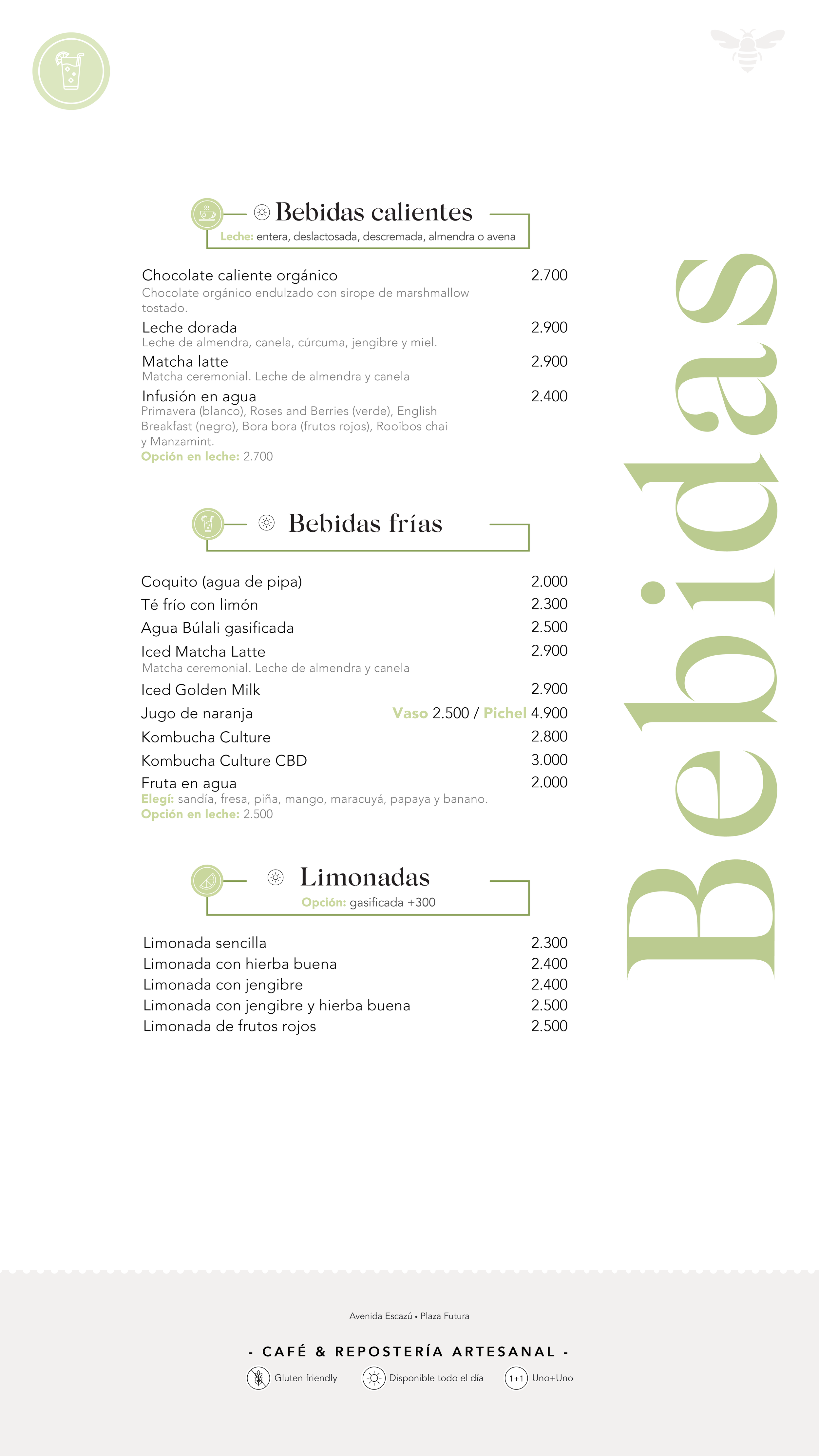 Menú Principal — Búlali