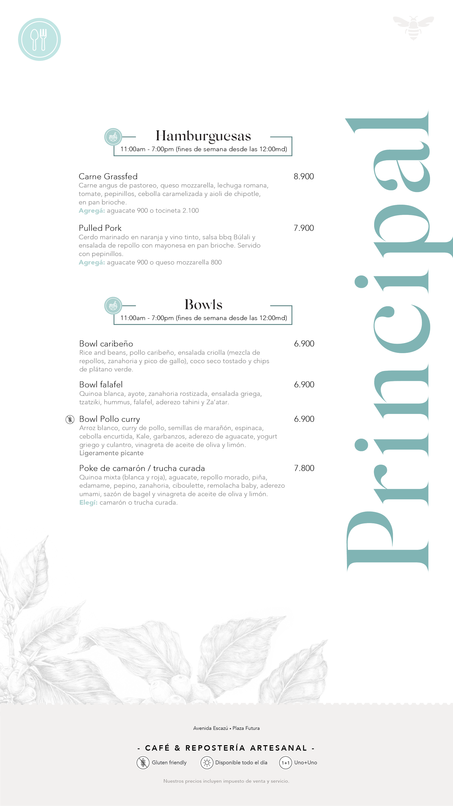 Menú Principal — Búlali