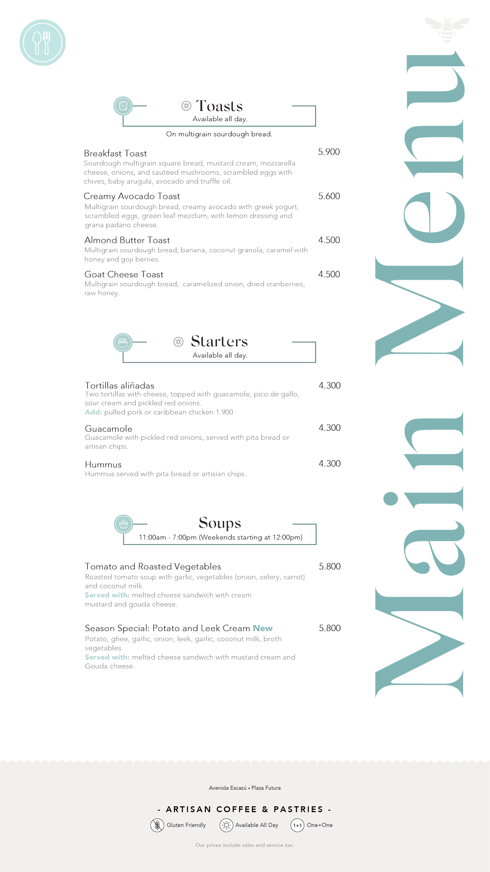 Main menu — Búlali