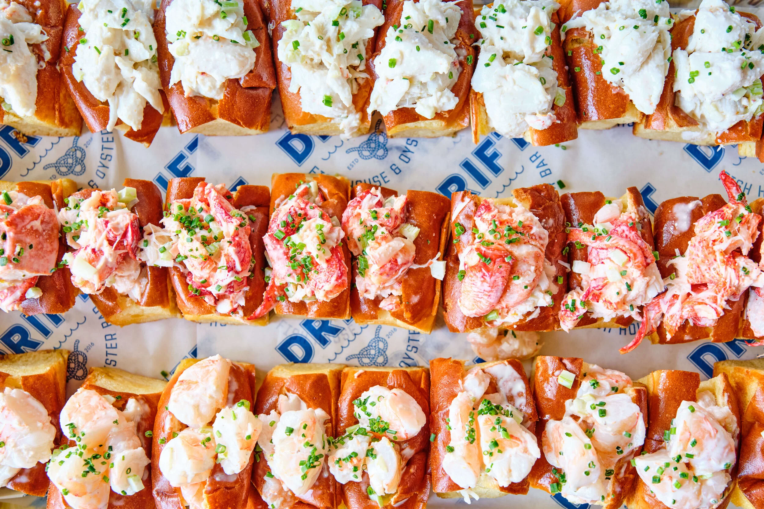 Celebrate the Sea with New Party Trays from Drift Fish House & Oyster ...