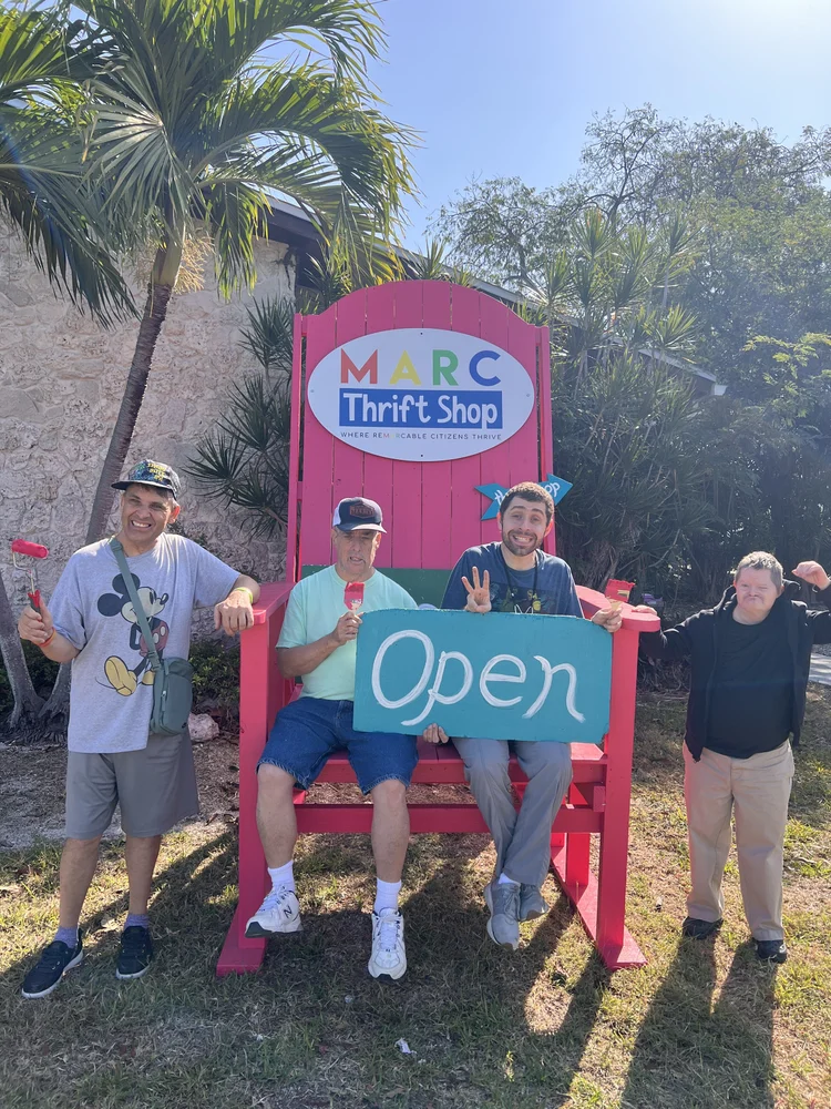 New BIG chair for MARC Upper Keys! — Marc House