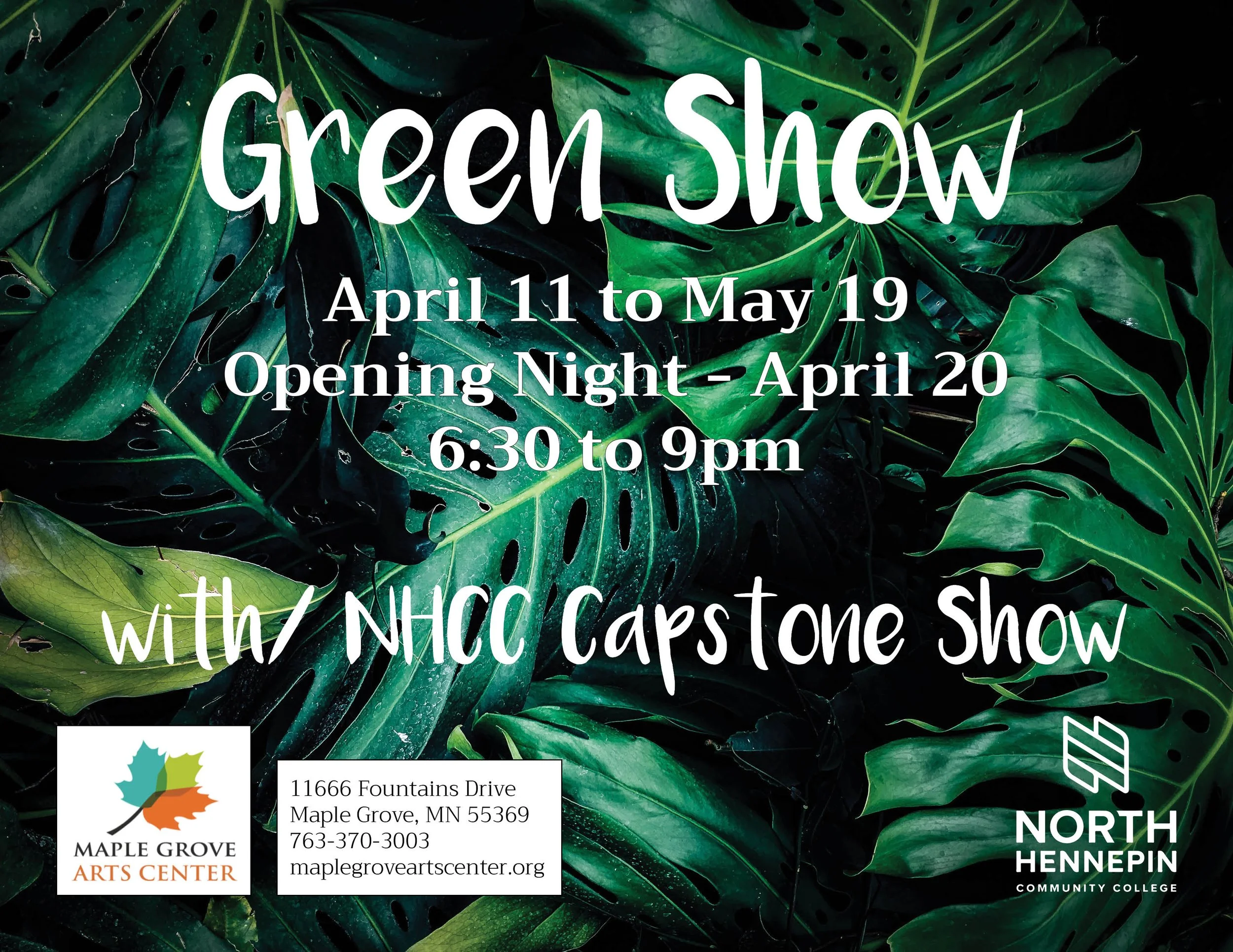 Think Green Go Green Poster