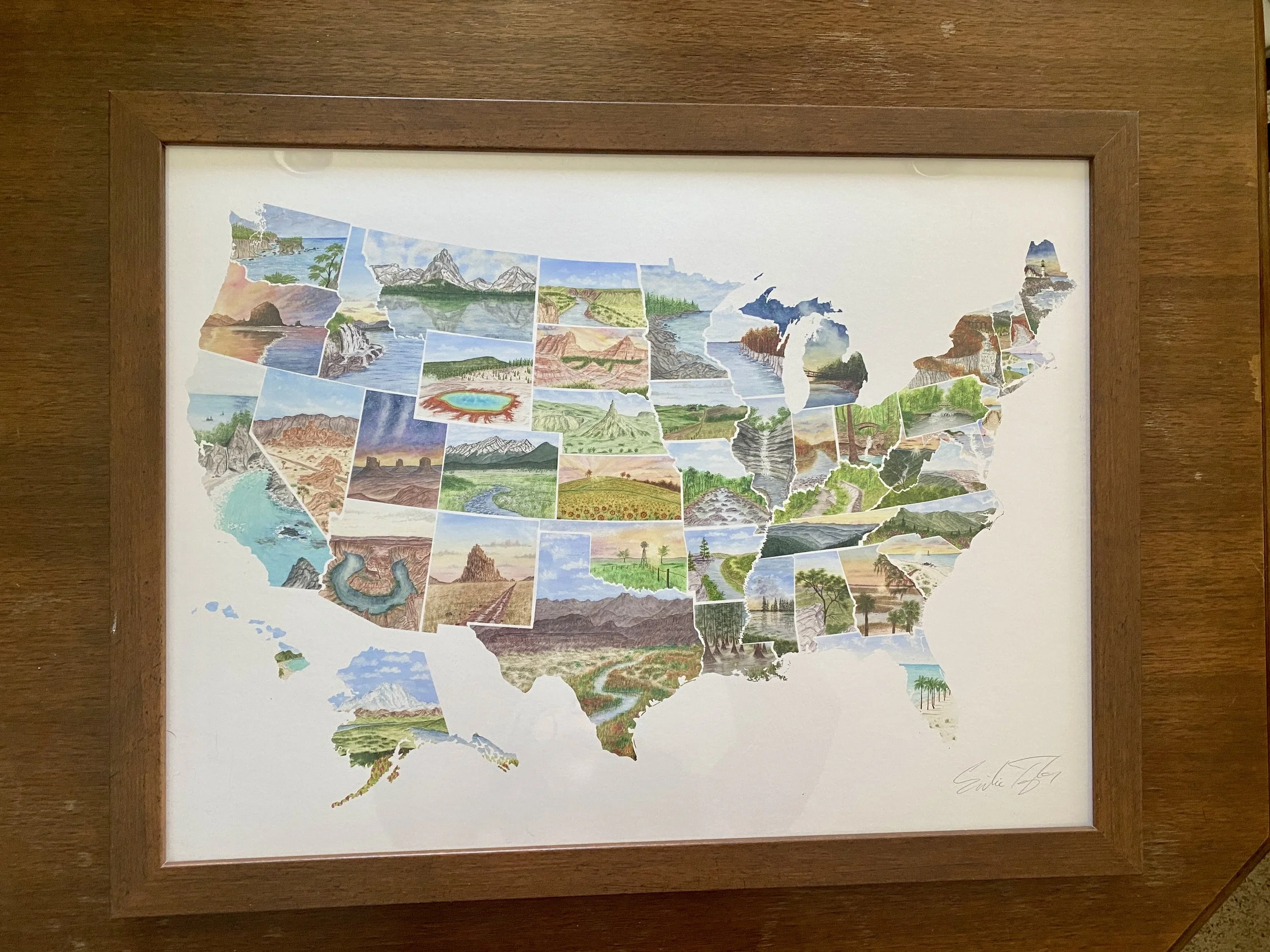 US Map - Emilie Taylor — Maple Grove Arts Center