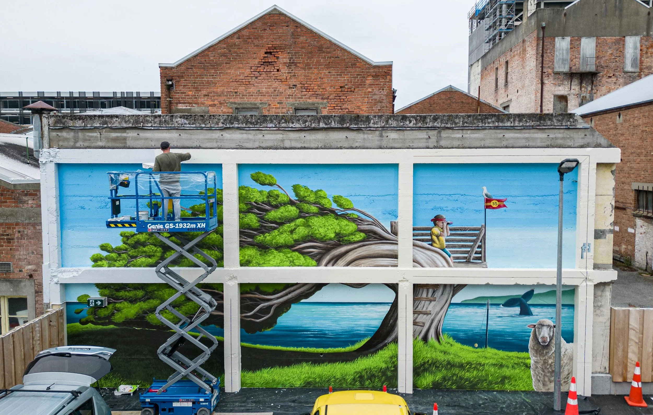 Mural work by Shane Walker — Shane Walker