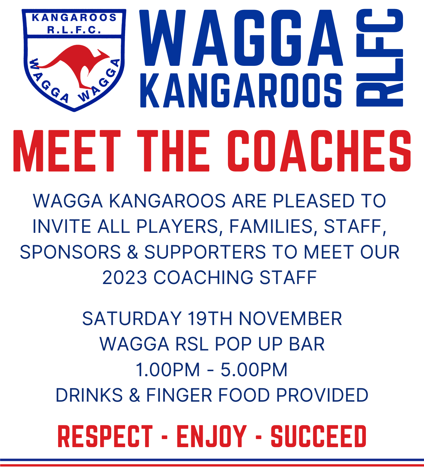 Meet The Coaches — Kangaroos Rugby League Football Club Wagga Wagga