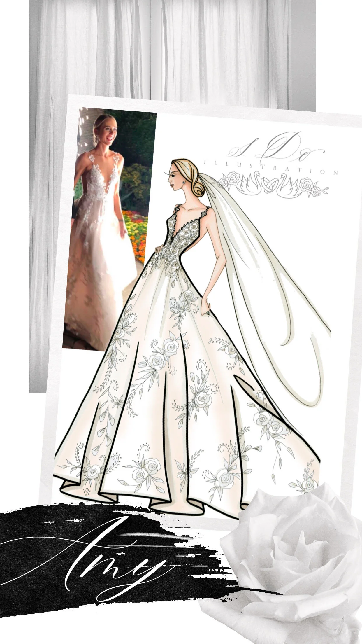 Our Brides — I Do Illustration