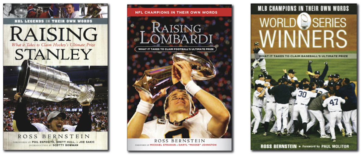 Books from Ross Bernstein: Personalized Copies — Ross Bernstein contact ...