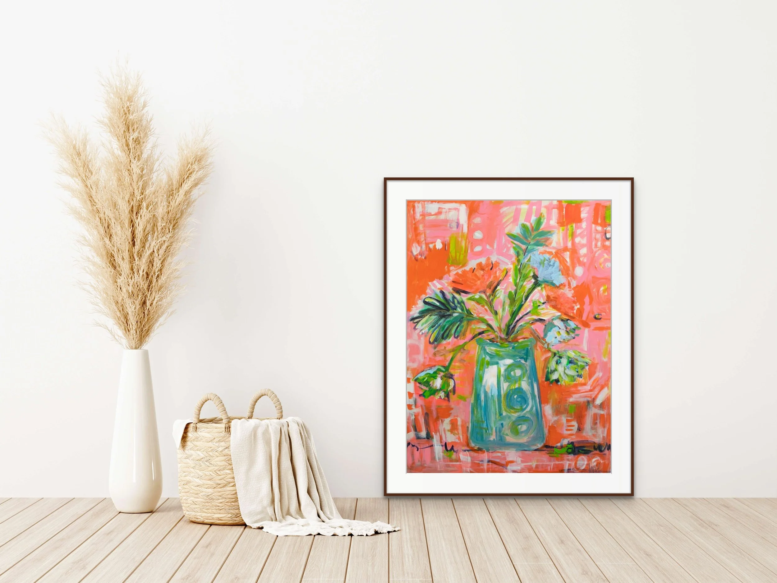 Swedish Red PRINT — Nancy Sharpe