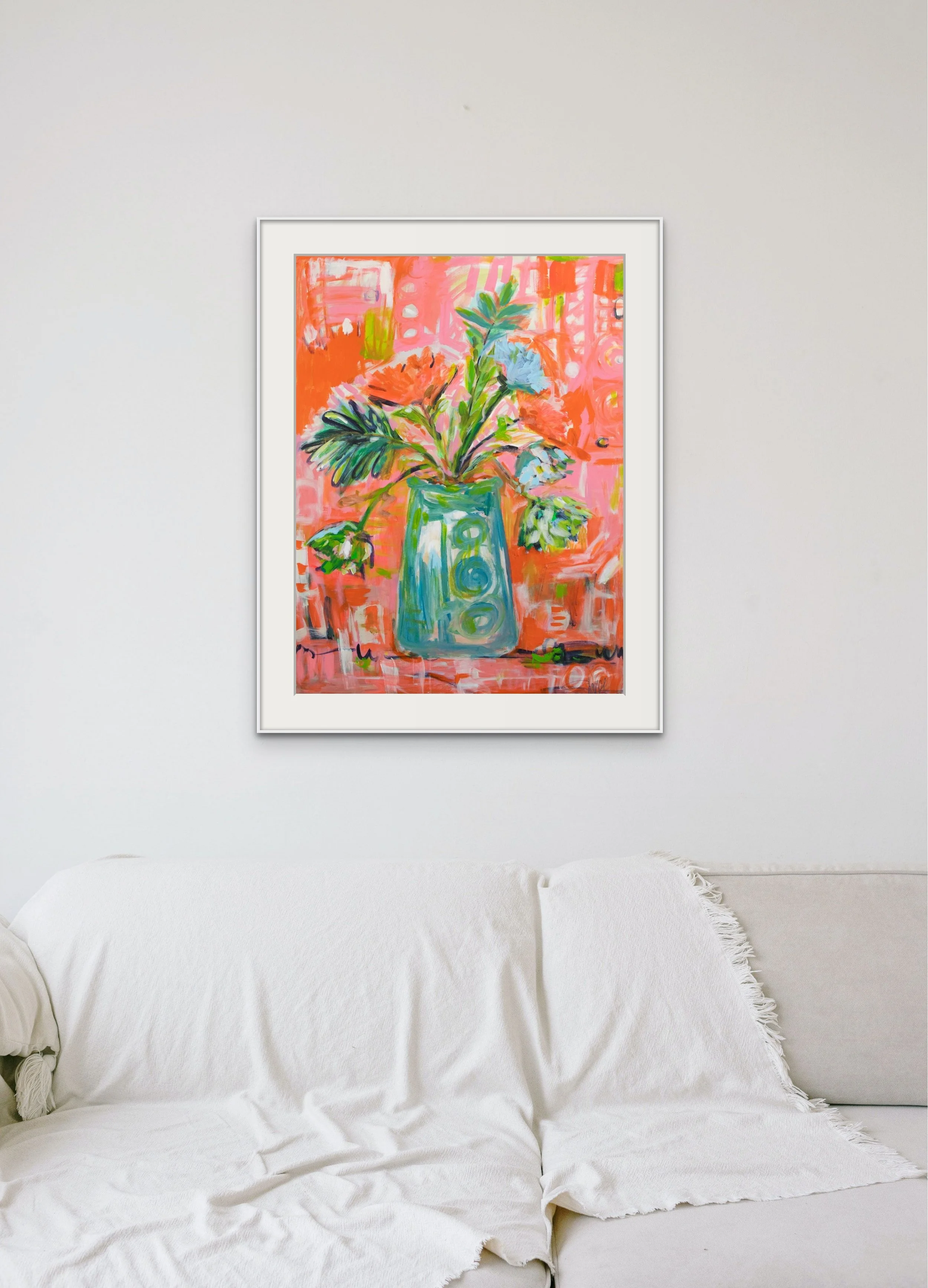 Swedish Red PRINT — Nancy Sharpe