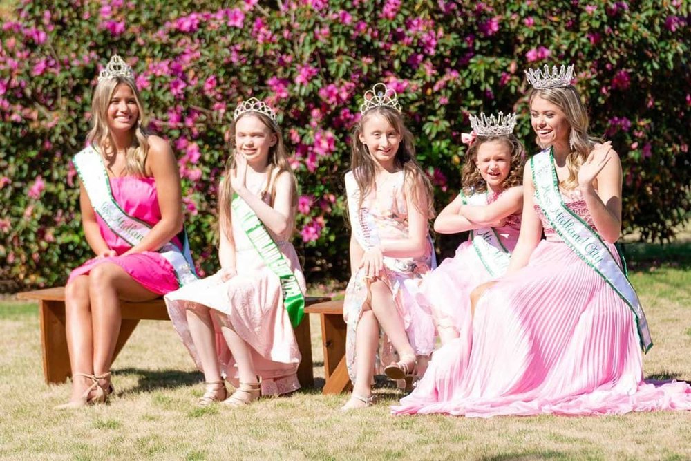 Junior Belles and Visiting Queens Photo Gallery — Azalea-Dogwood Festival