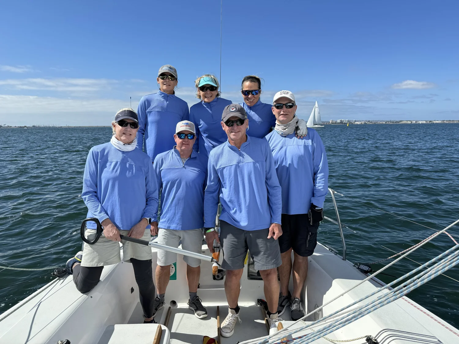 Sailing with the legends. — The Favored End