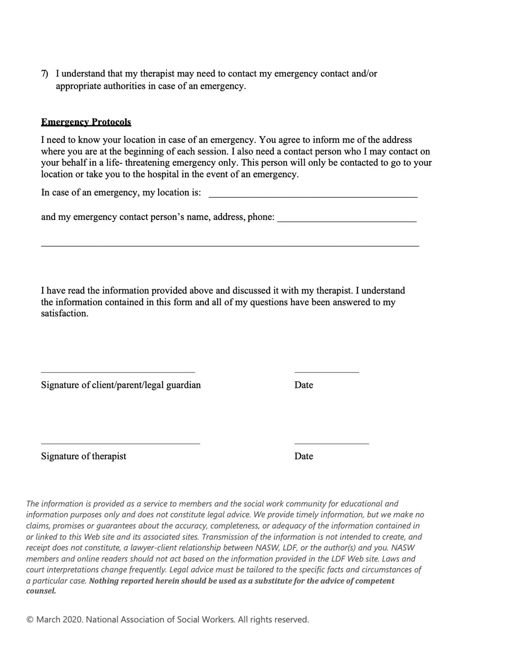 Medical Informed Consent Examples